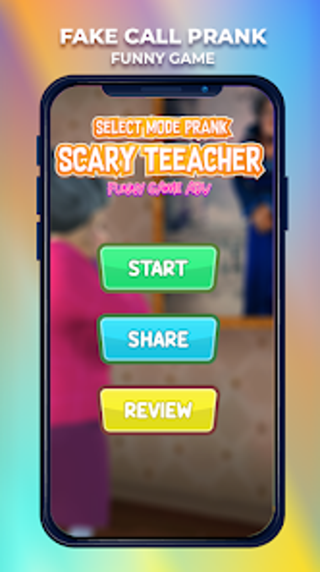 Scary Teacher Games Fake Call for Android - Download