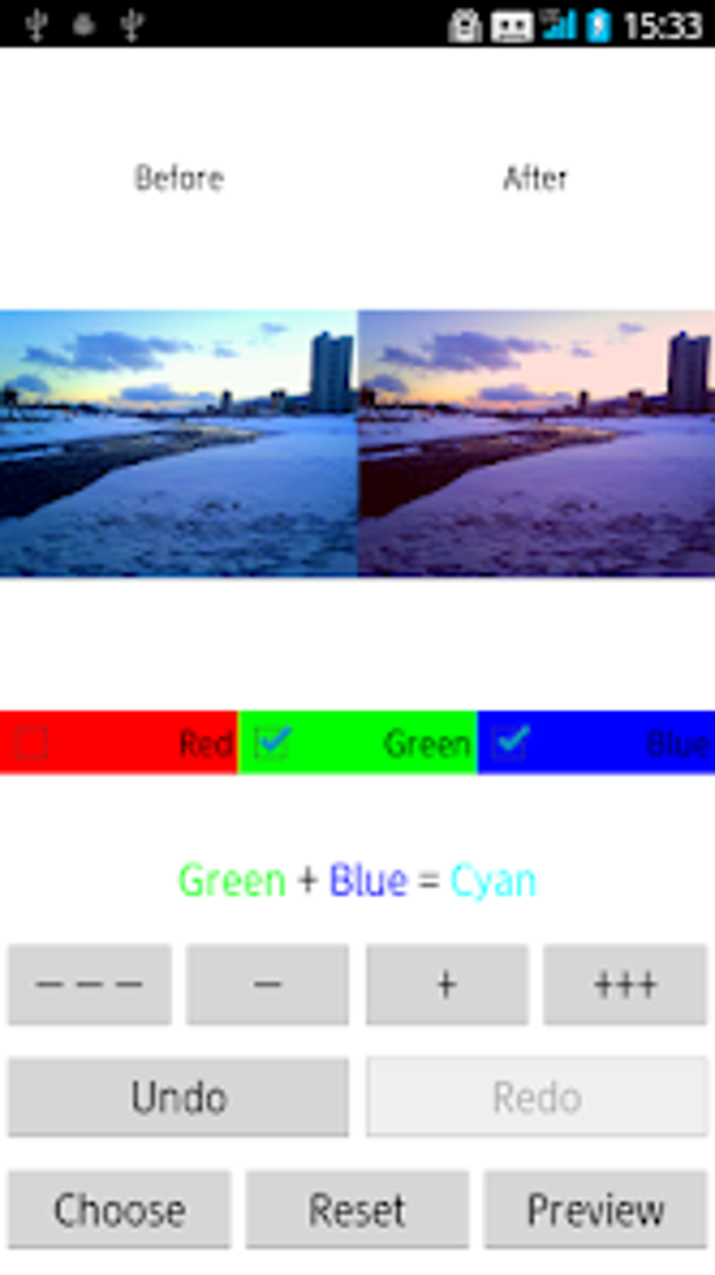 Color Filter pour Android - Télécharger