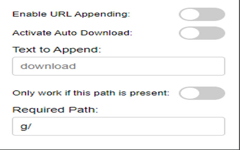 Automatic Link Appender para Google Chrome - Extensión Descargar