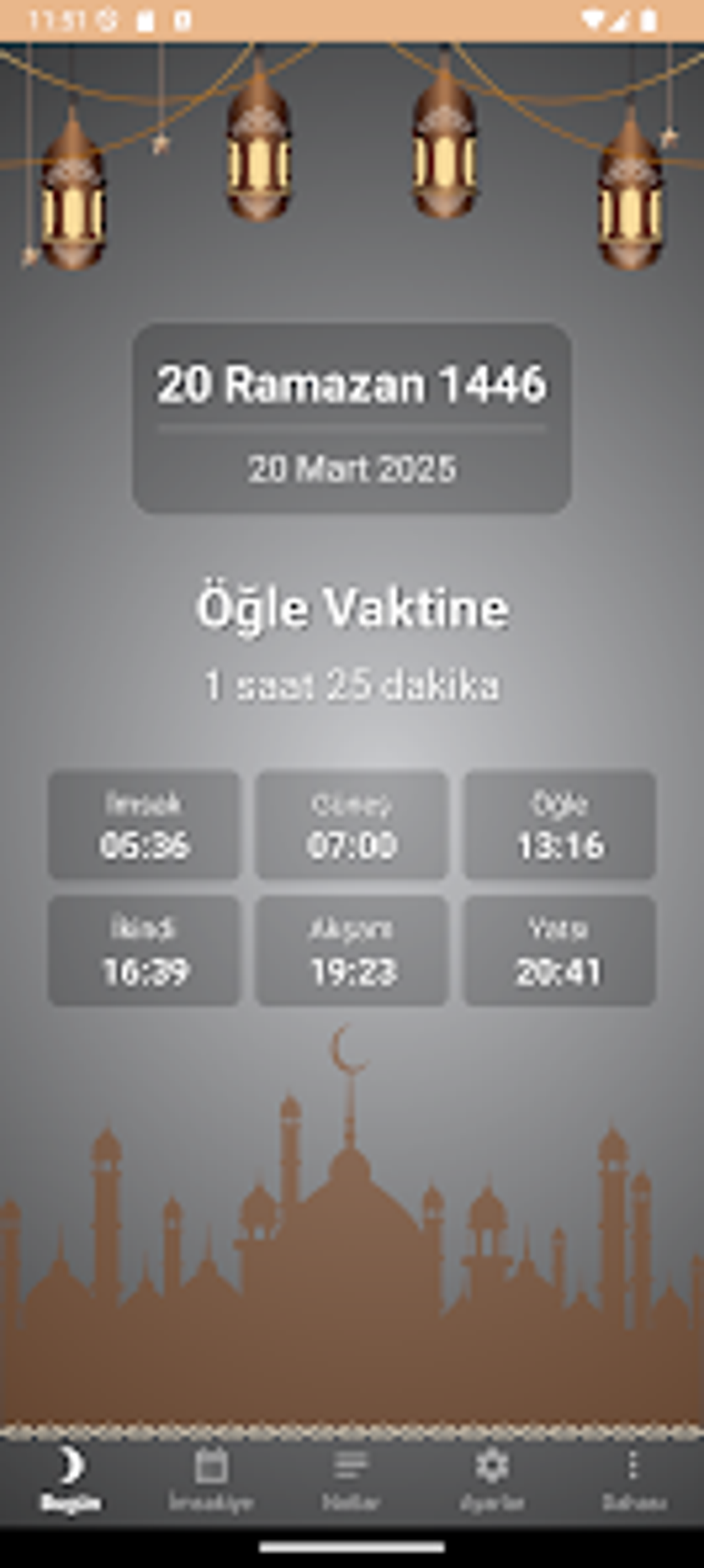 Ramazan İmsakiye 2025 สำหรับ Android - ดาวน์โหลด