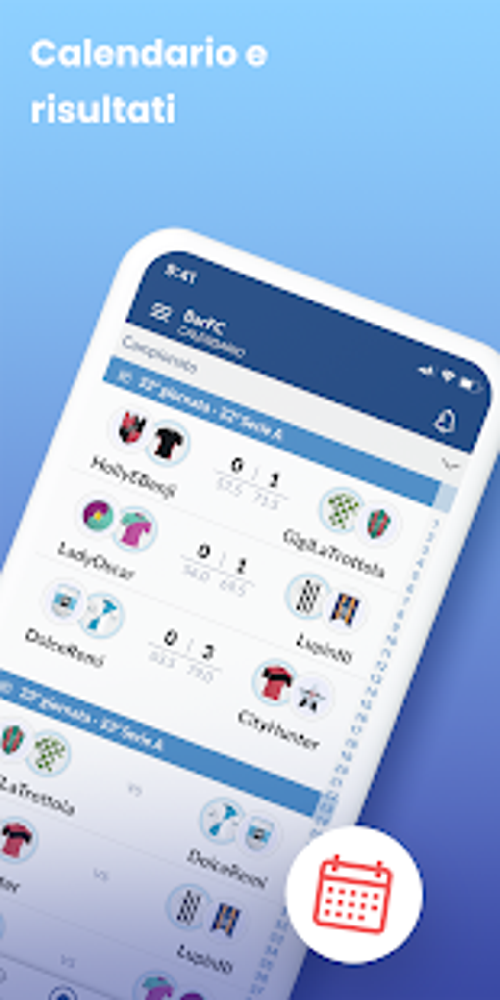 Leghe Fantacalcio für Android - Download