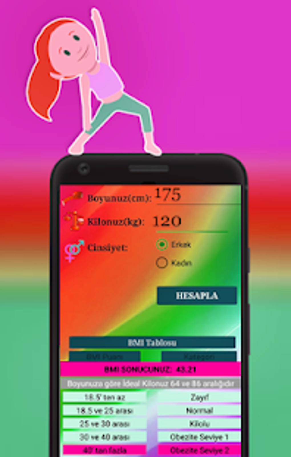 İdeal Kilo APK สำหรับ Android - ดาวน์โหลด