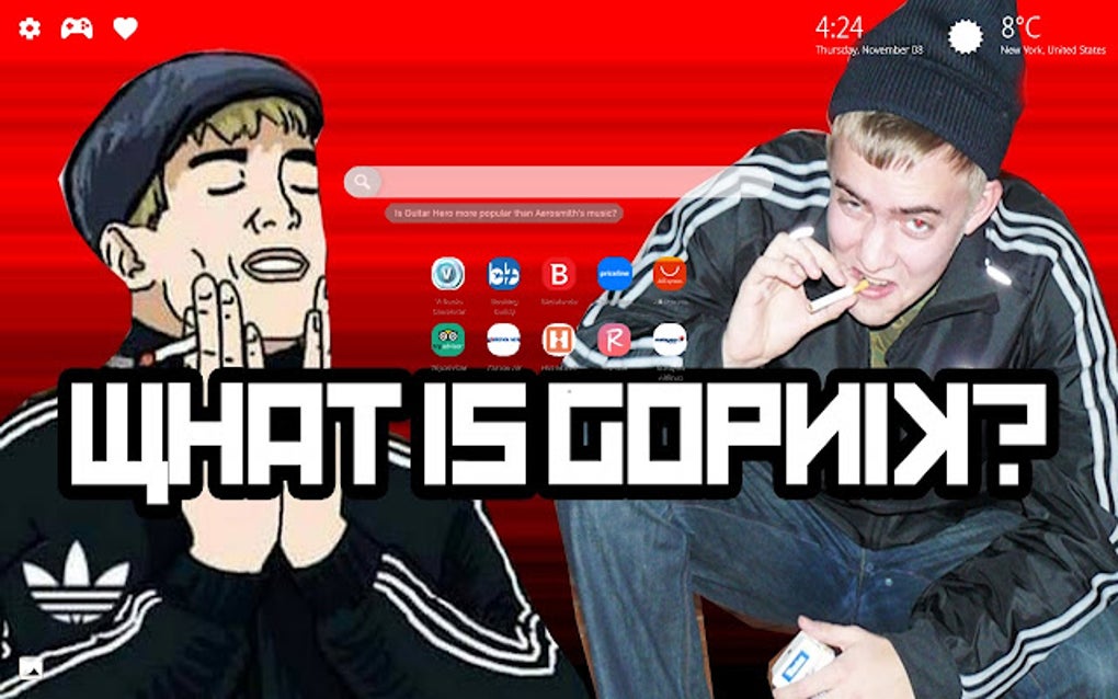 Russian Gopnik Aesthetics Theme New Tab para Google Chrome - Extensión ...
