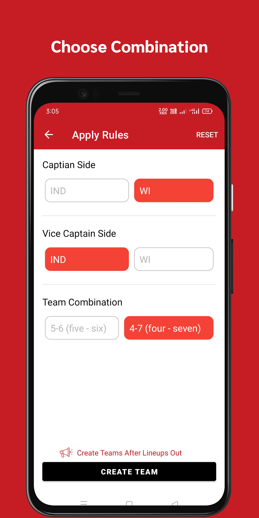 Fantasy Dream Team Generator for Android - Download