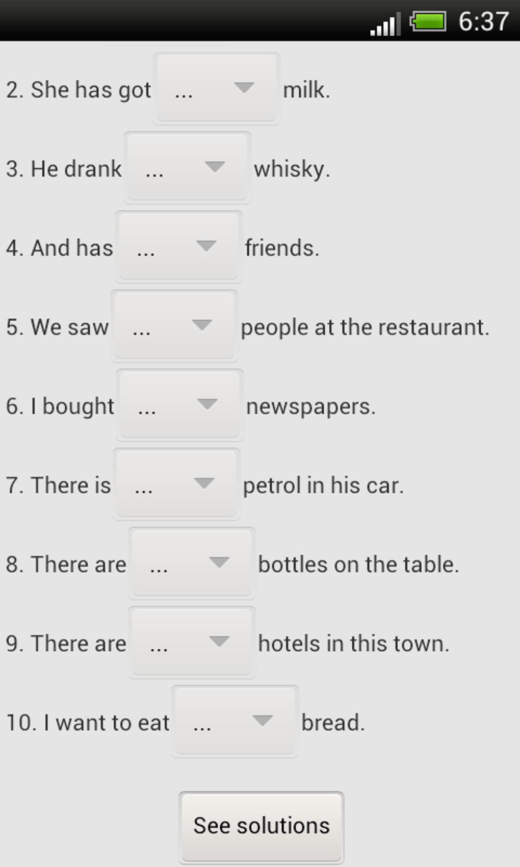 English Exercises APK For Android Download