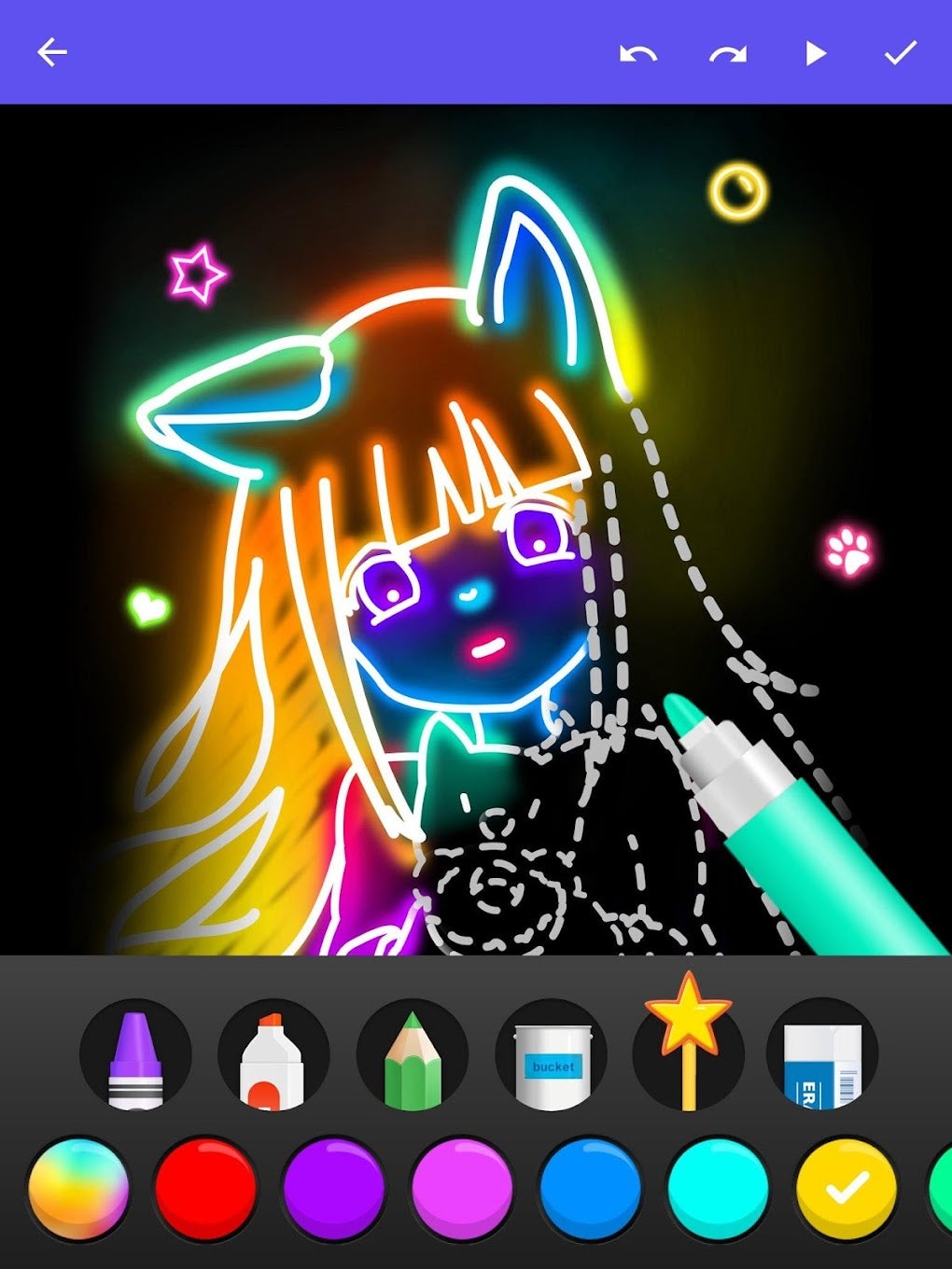 Draw Glow Comics APK for Android - Download