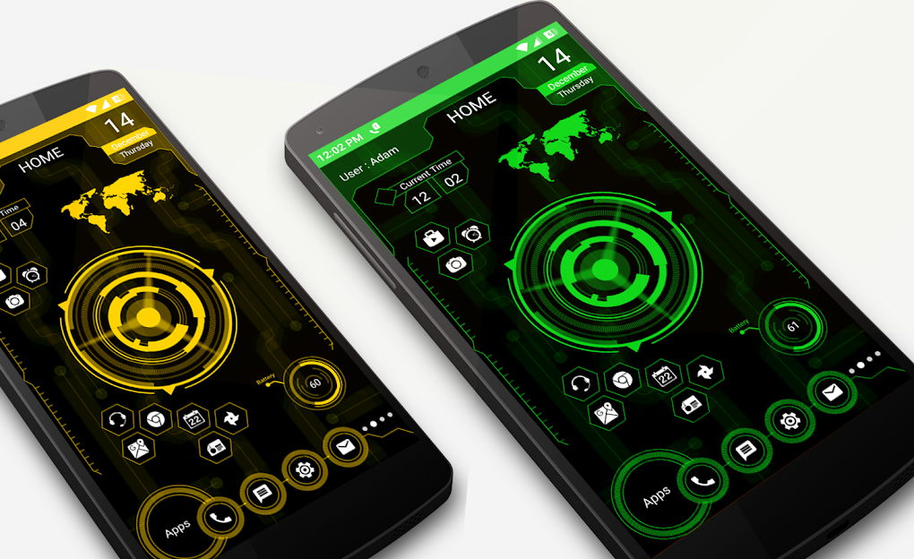 Futuristic UI Launcher APK for Android - Download