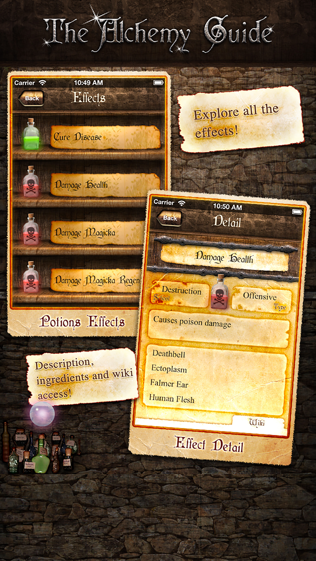 Alchemy Guide Free for Skyrim para iPhone - Descargar
