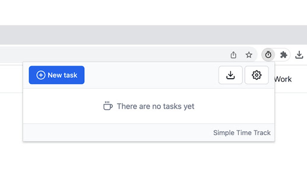 Simple Time Track for Google Chrome - Extension Download