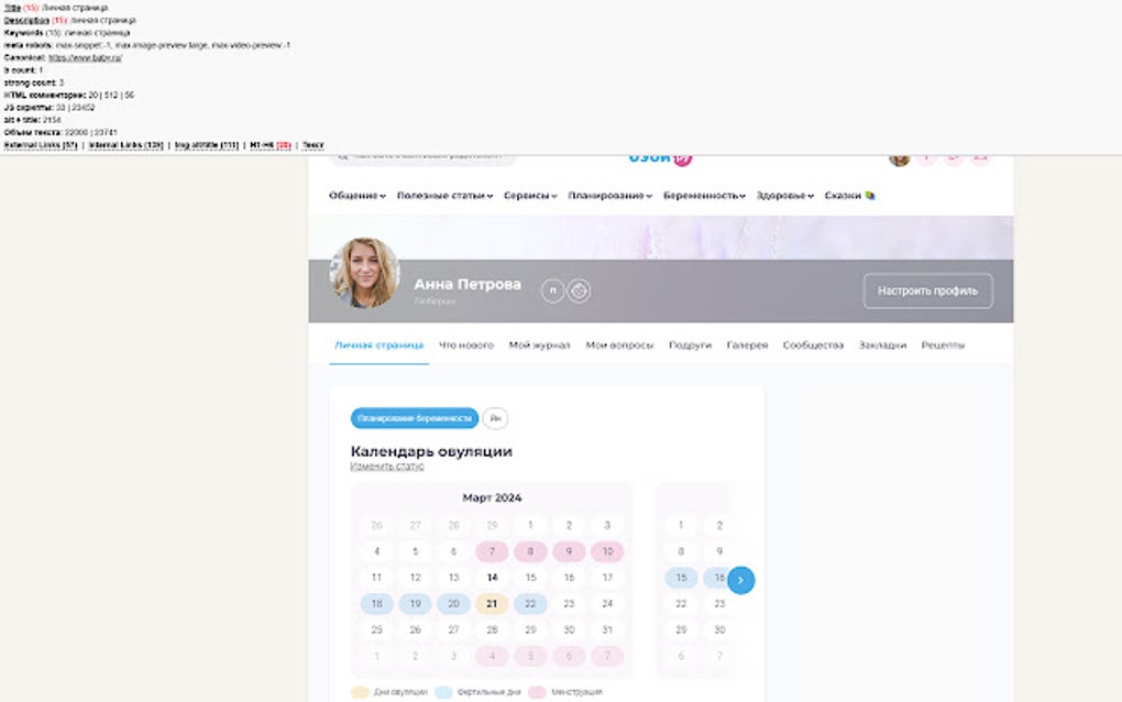 SEO Meta para Google Chrome - Extensión Descargar