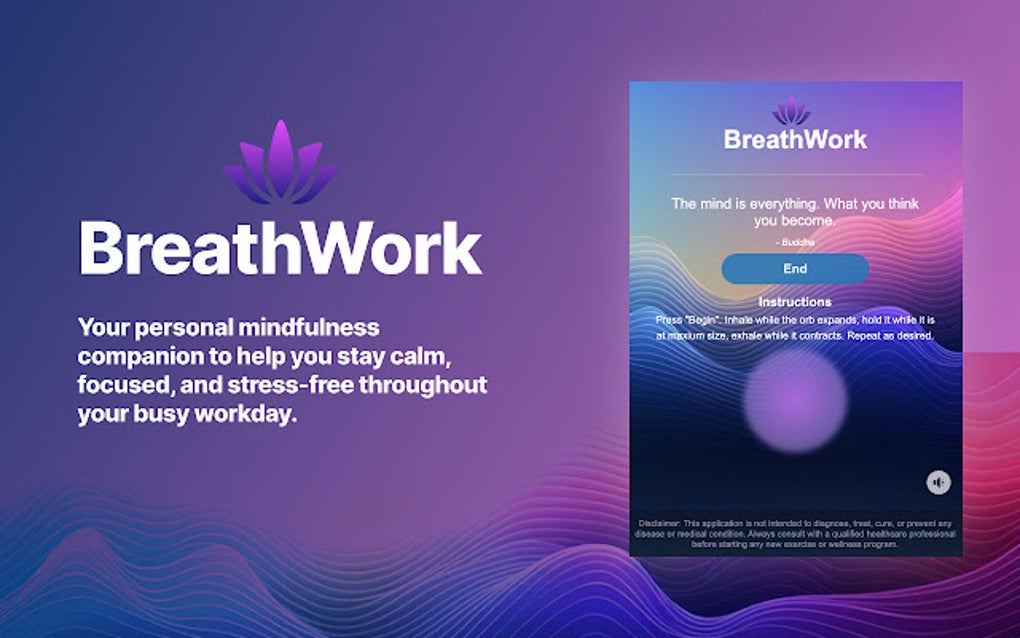 BreathWork for Google Chrome - Extension Download