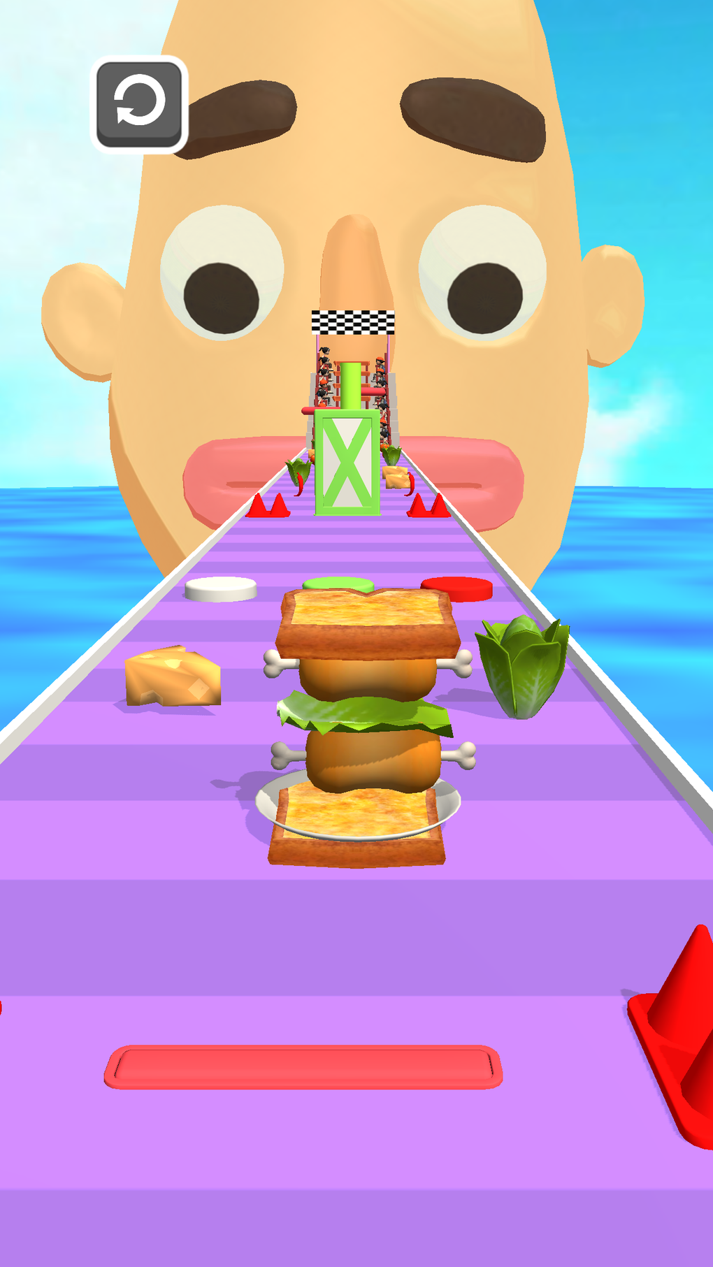 Sandwich Honey 3D - Stack Rush for iPhone - Download