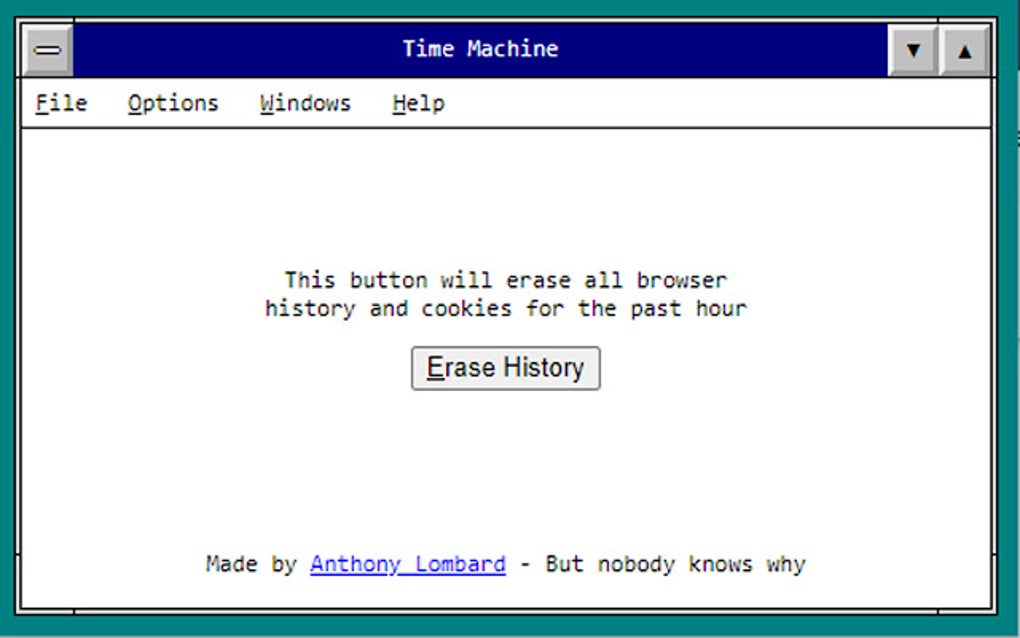 Time machine para Google Chrome - Extensión Descargar