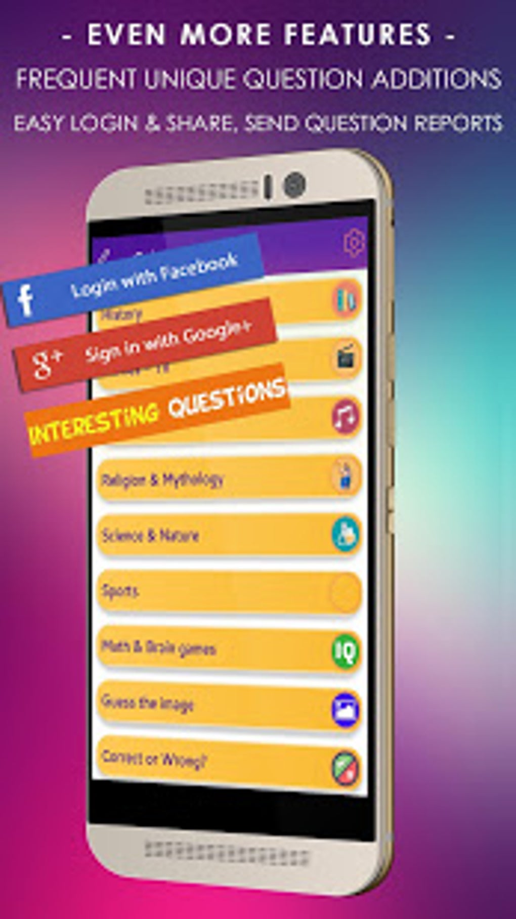 Android 용 Mega Quiz Battle of knowledge - free Trivia:2019 - 다운로드