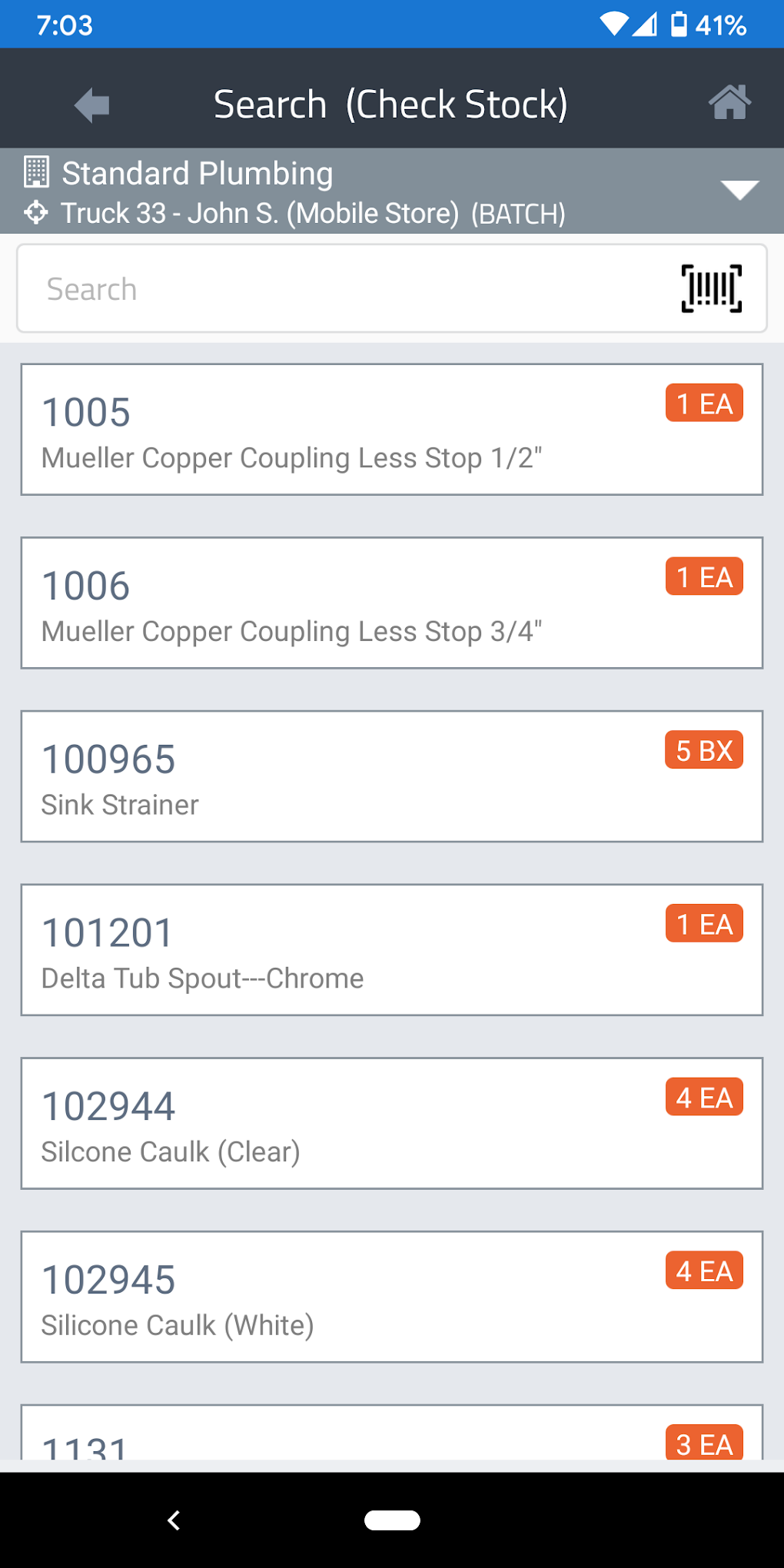SupplyWare para Android - Descargar