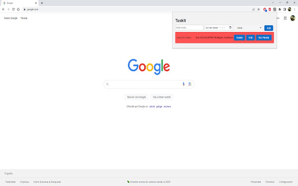 Taskit for Google Chrome - Extension Download