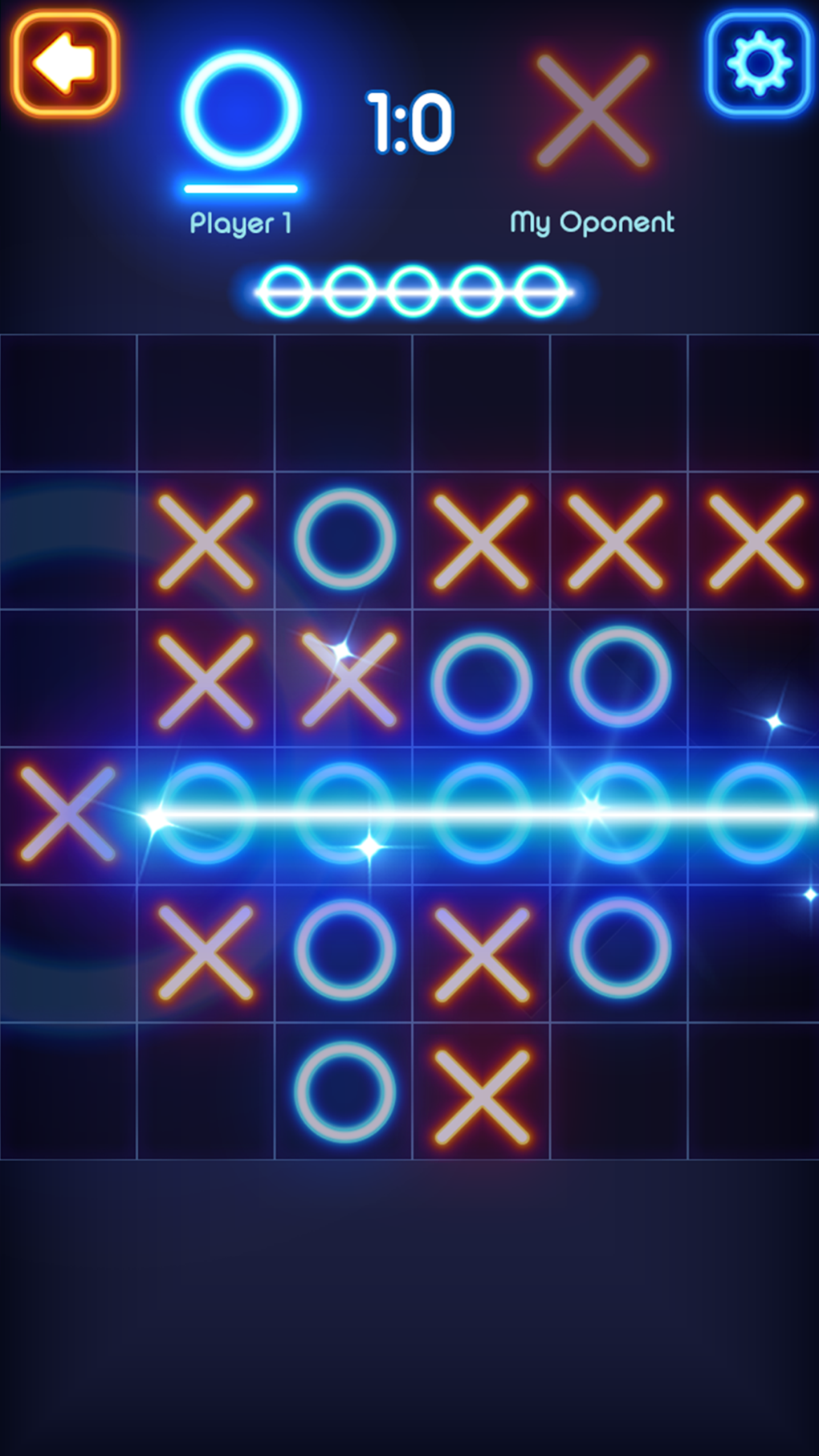 Tic Tac Toe Glow - Puzzle Game iPhone 版 - 下载