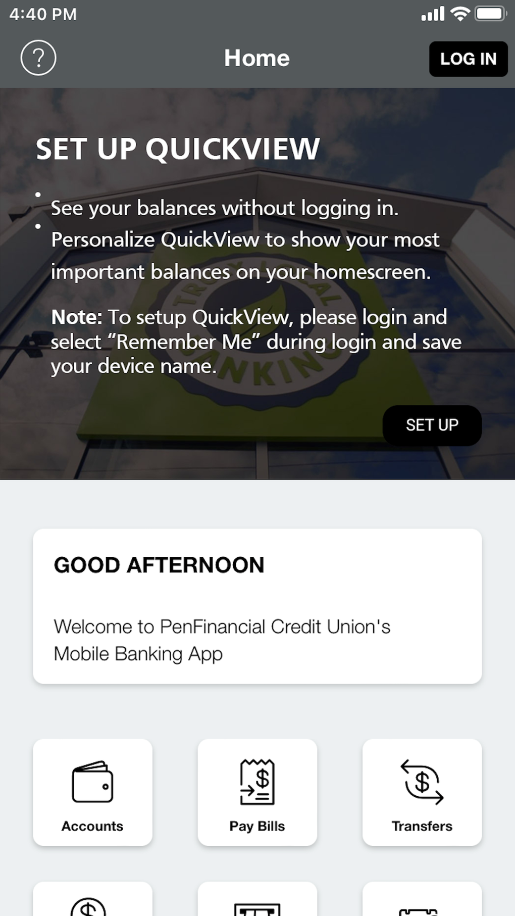 PenFinancial Credit Union for iPhone - Download