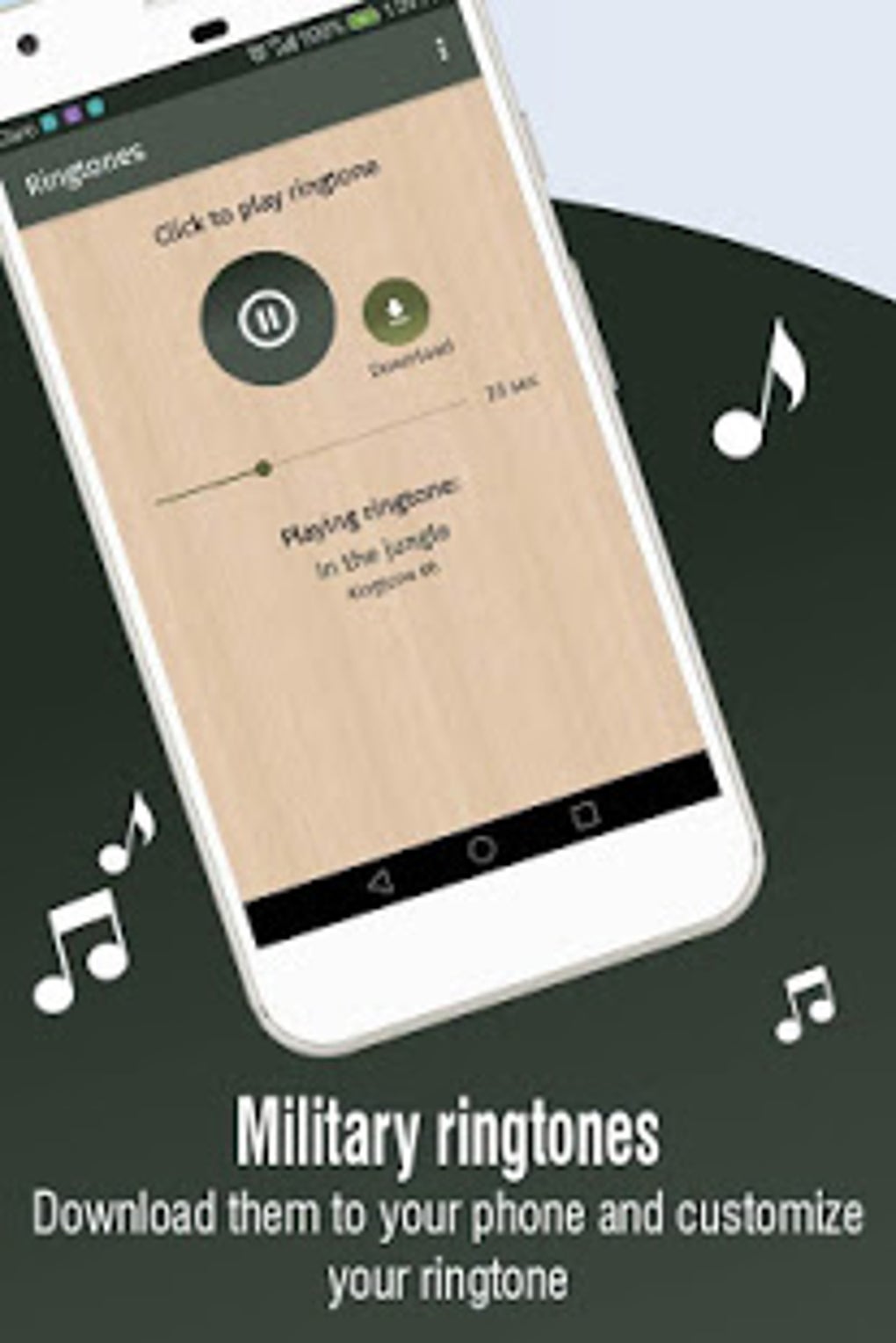 military ringtones for phone military sounds para Android - Descargar