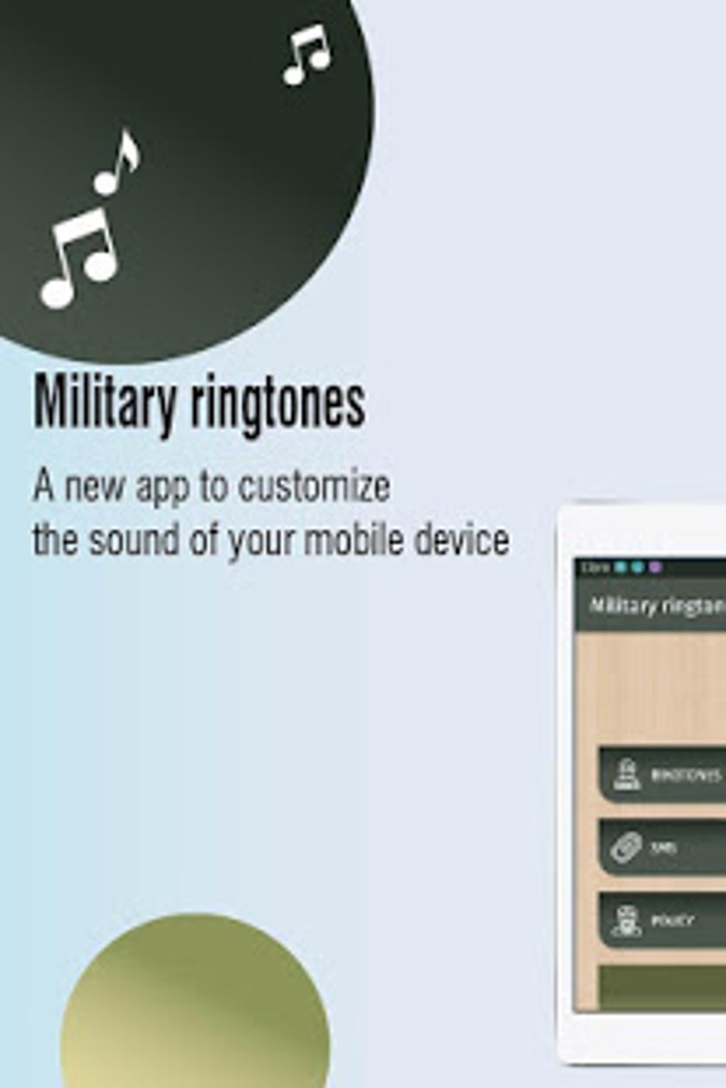 military ringtones for phone military sounds para Android - Descargar