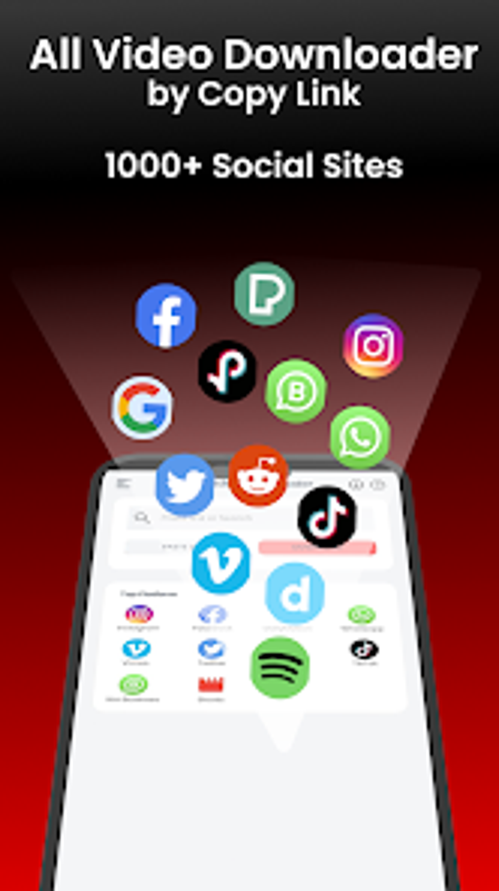 All Video Downloader HD App สำหรับ Android - ดาวน์โหลด