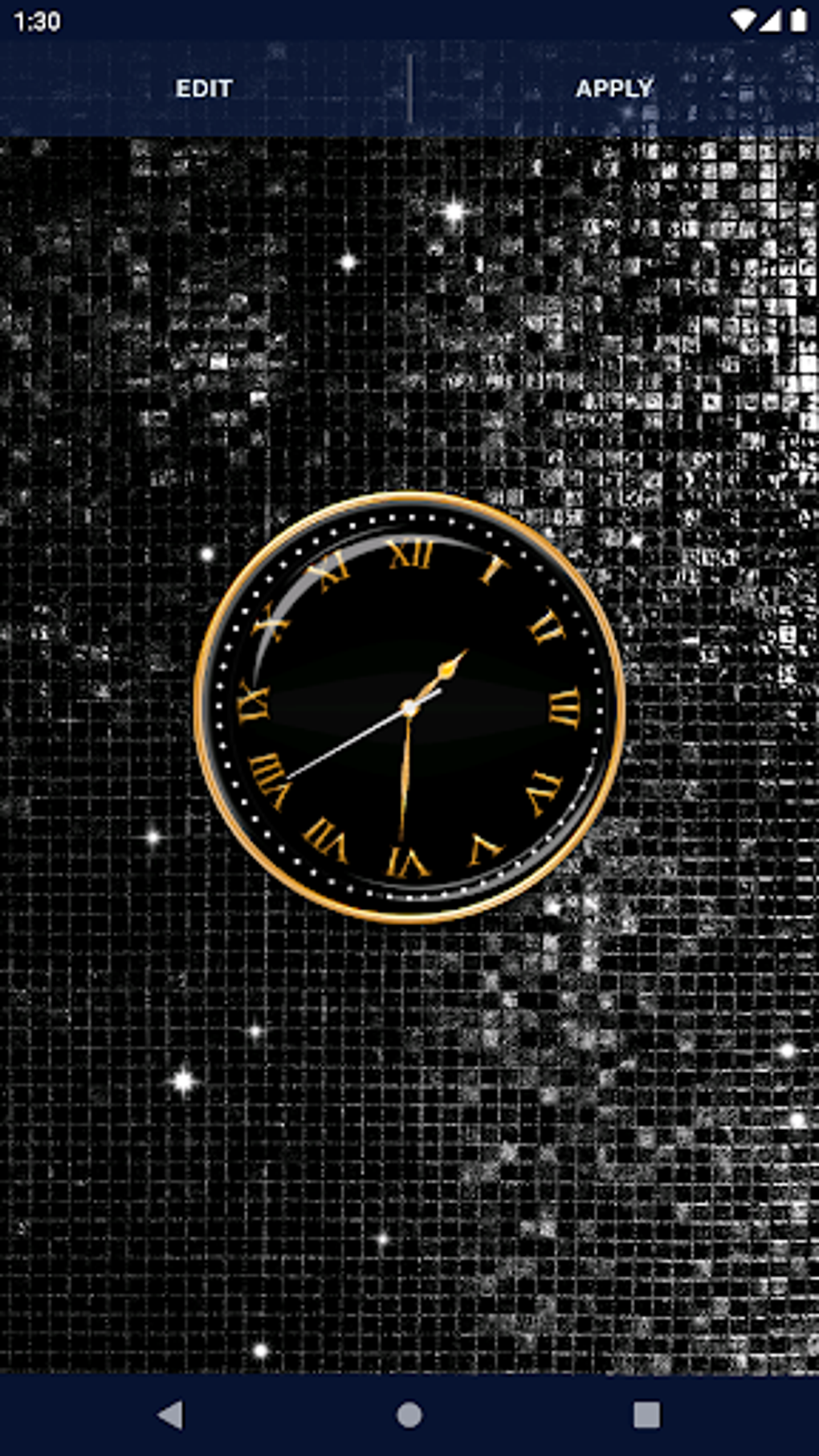 Black HD Clocks Live Wallpaper APK for Android - Download