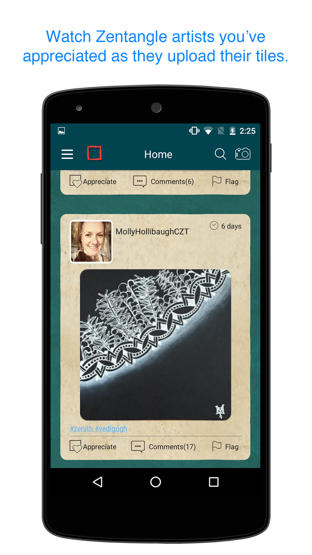 Zentangle Mosaic for Android - Download