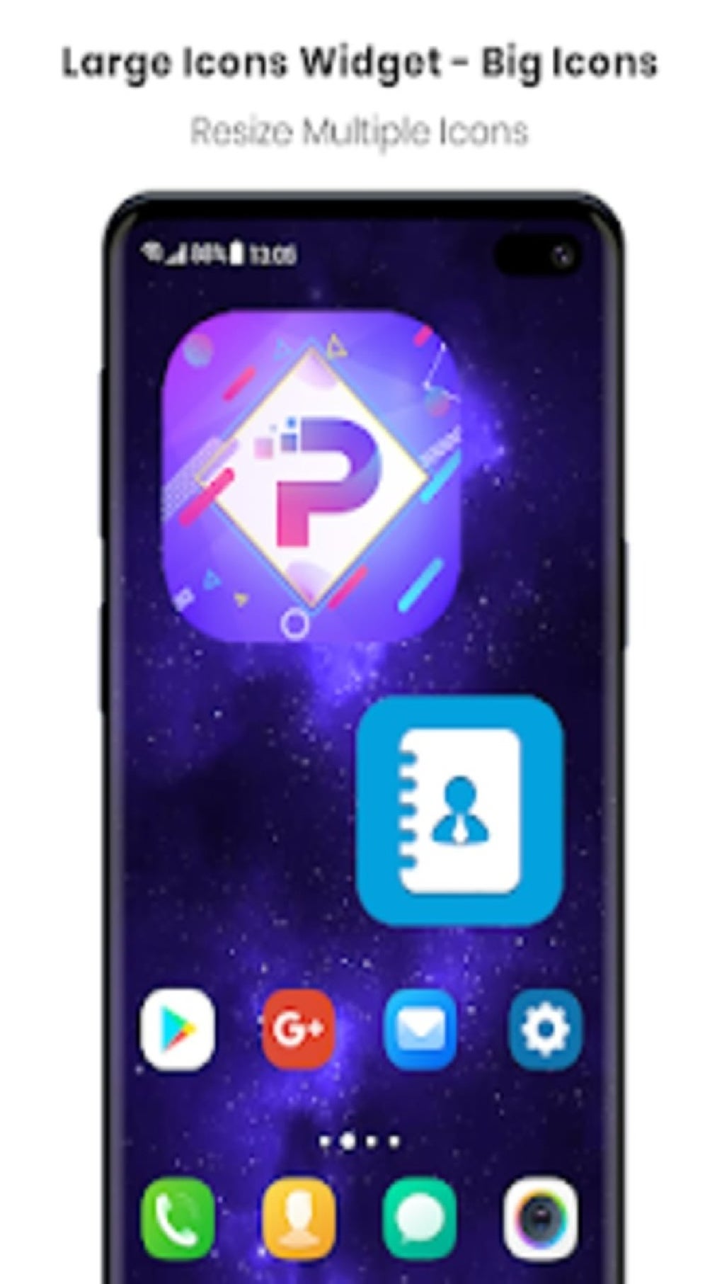 Large Icons Widget - Big Icons for Android - Download