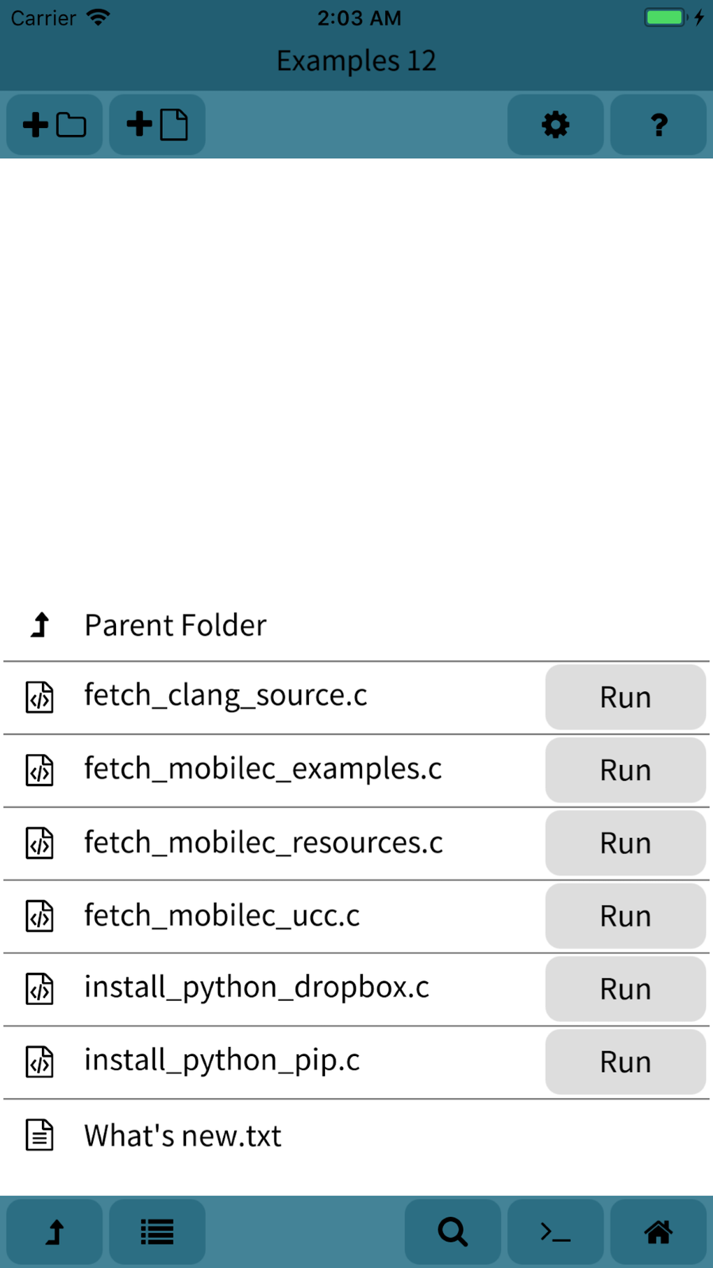 Mobile C CC Compiler pour iPhone - Télécharger