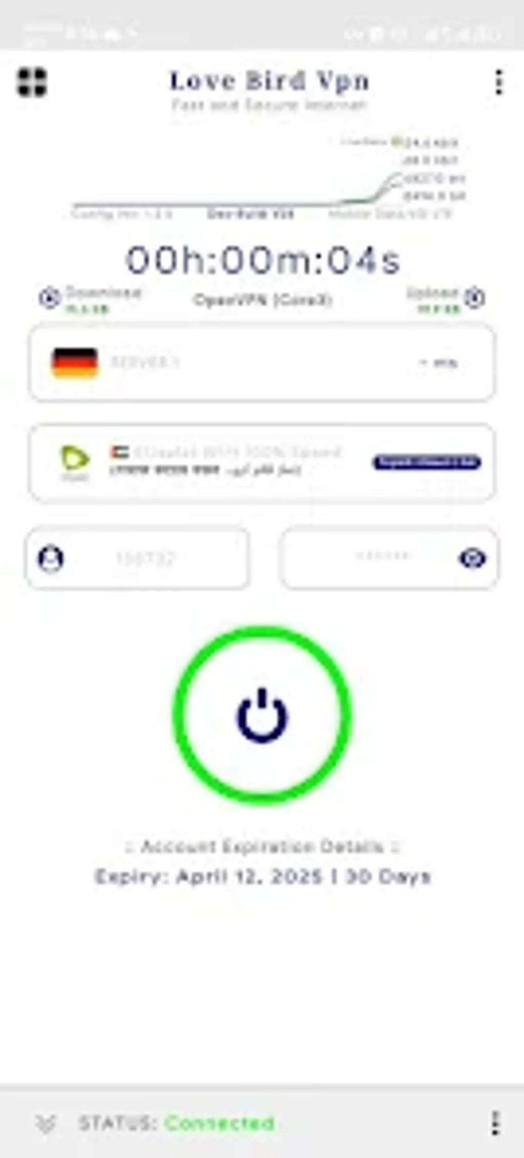 Love Birds Vpn per Android - Download