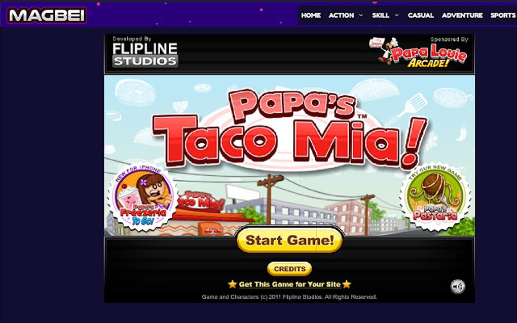 Papa's Taco Mia Unblocked Game - Launcher para Google Chrome ...