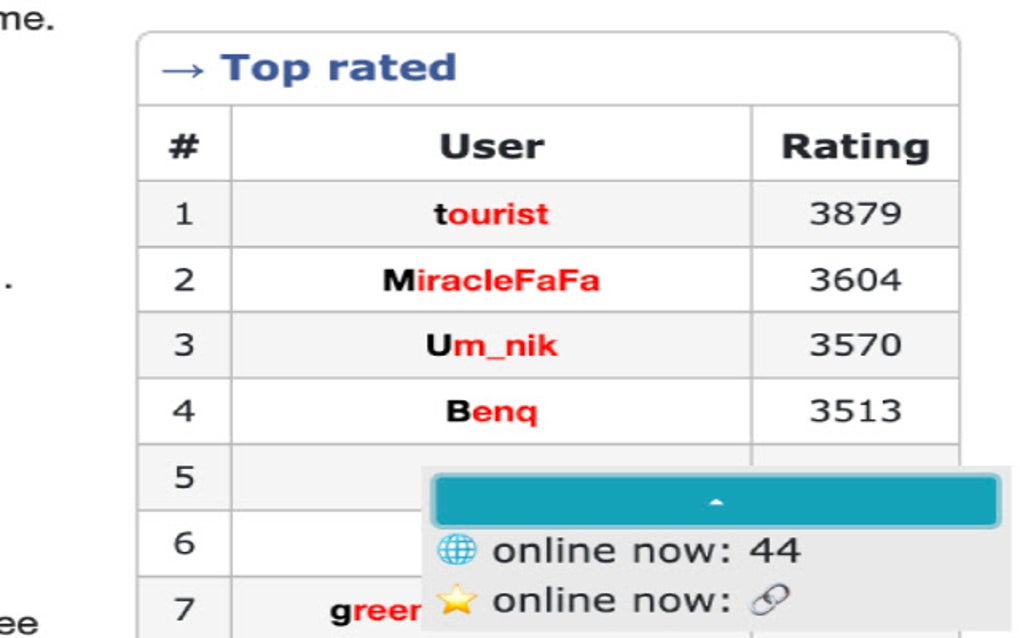 Codeforces Green Dot para Google Chrome - Extensión Descargar