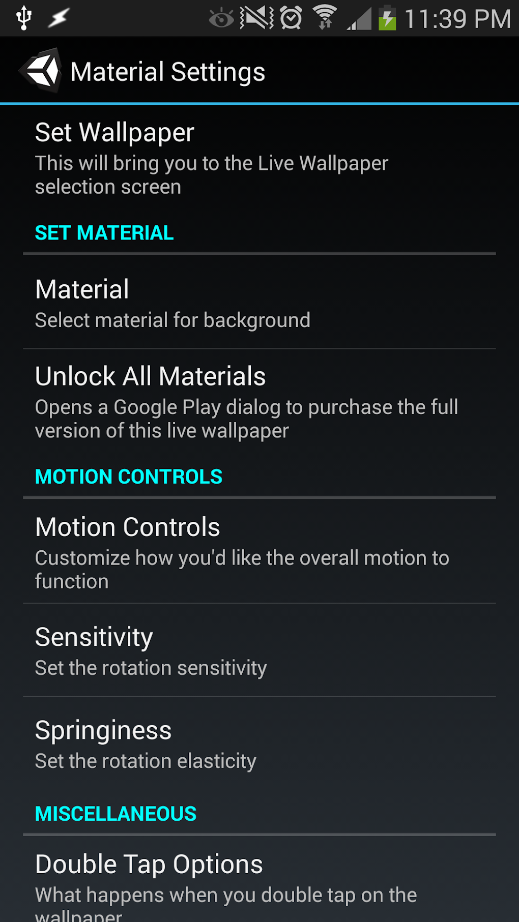 Material Live Wallpaper for Android - Download