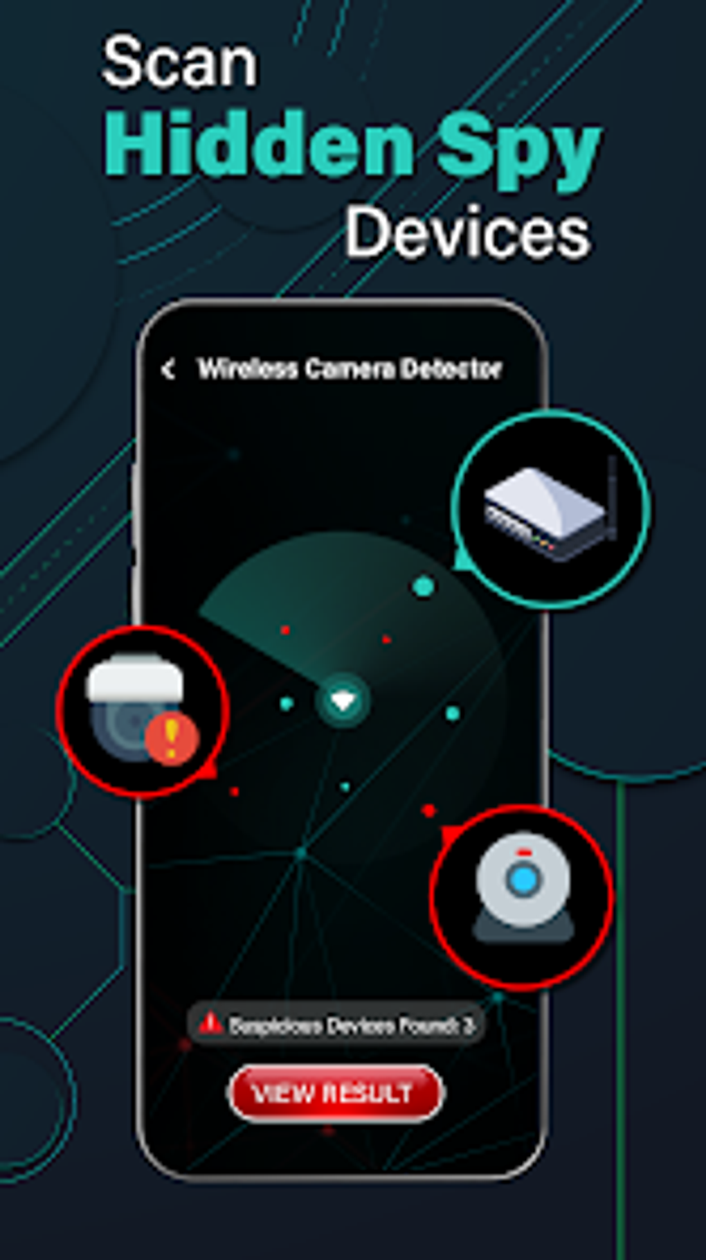 Hidden Camera Detector SpyScan para Android - Descargar