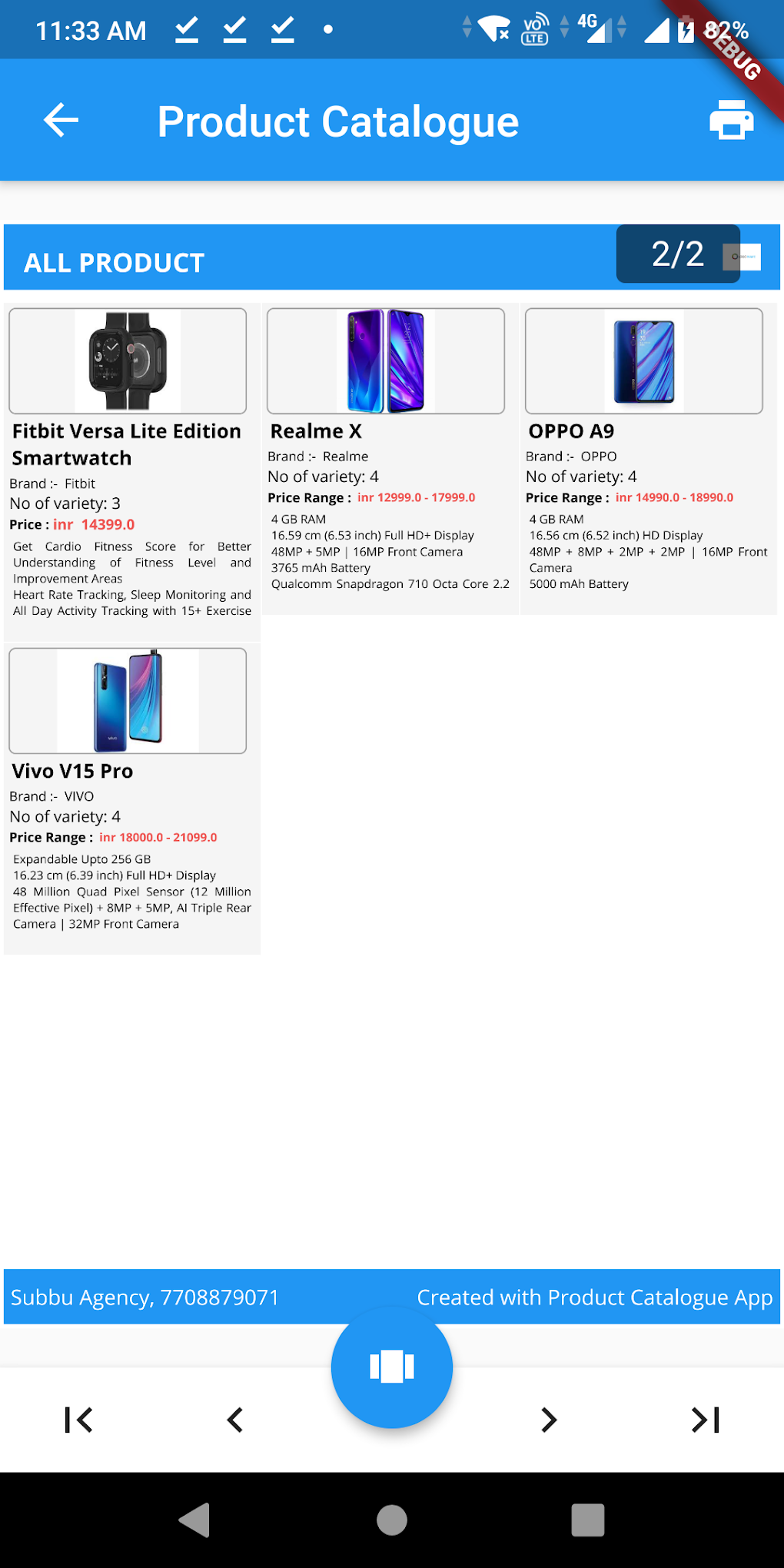 Product E-Catalogue para Android - Descargar