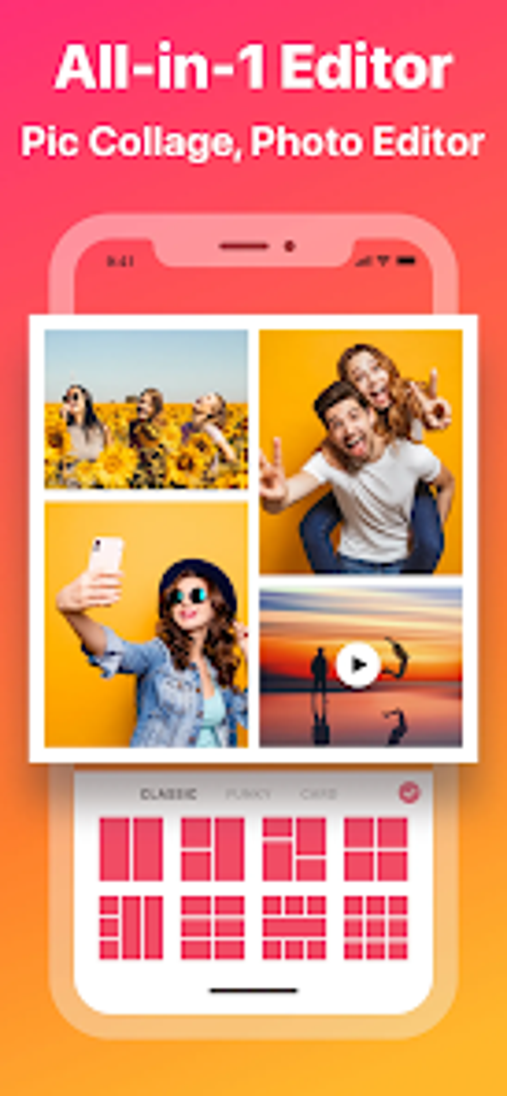 Photo Collage - Pic Grid Maker cho Android - Tải về