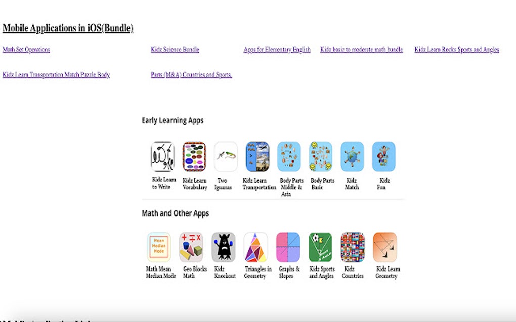 Kidz Learn Applications voice for Google Chrome - Extension Download