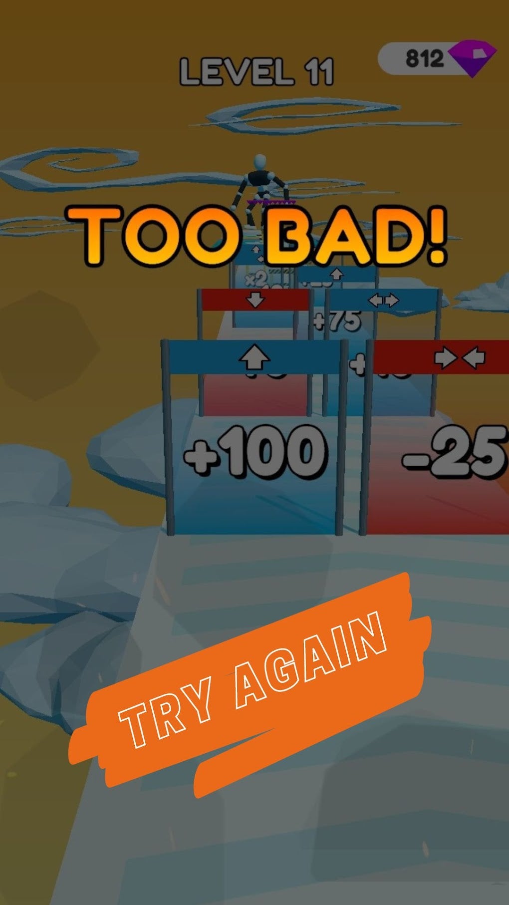 Tall Crazy Man Runner for Android - Download