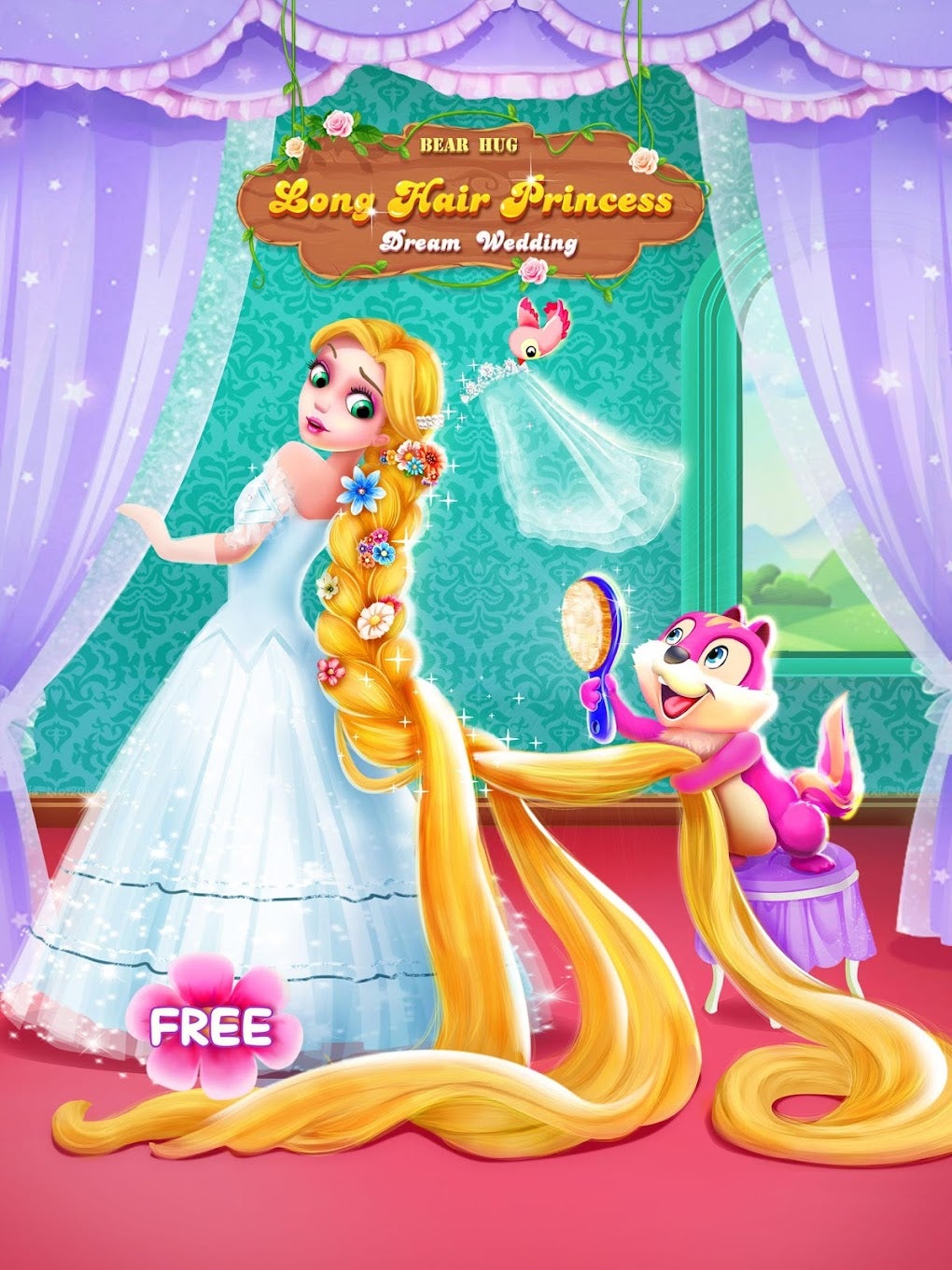 Long Hair Princess Wedding APK per Android - Download