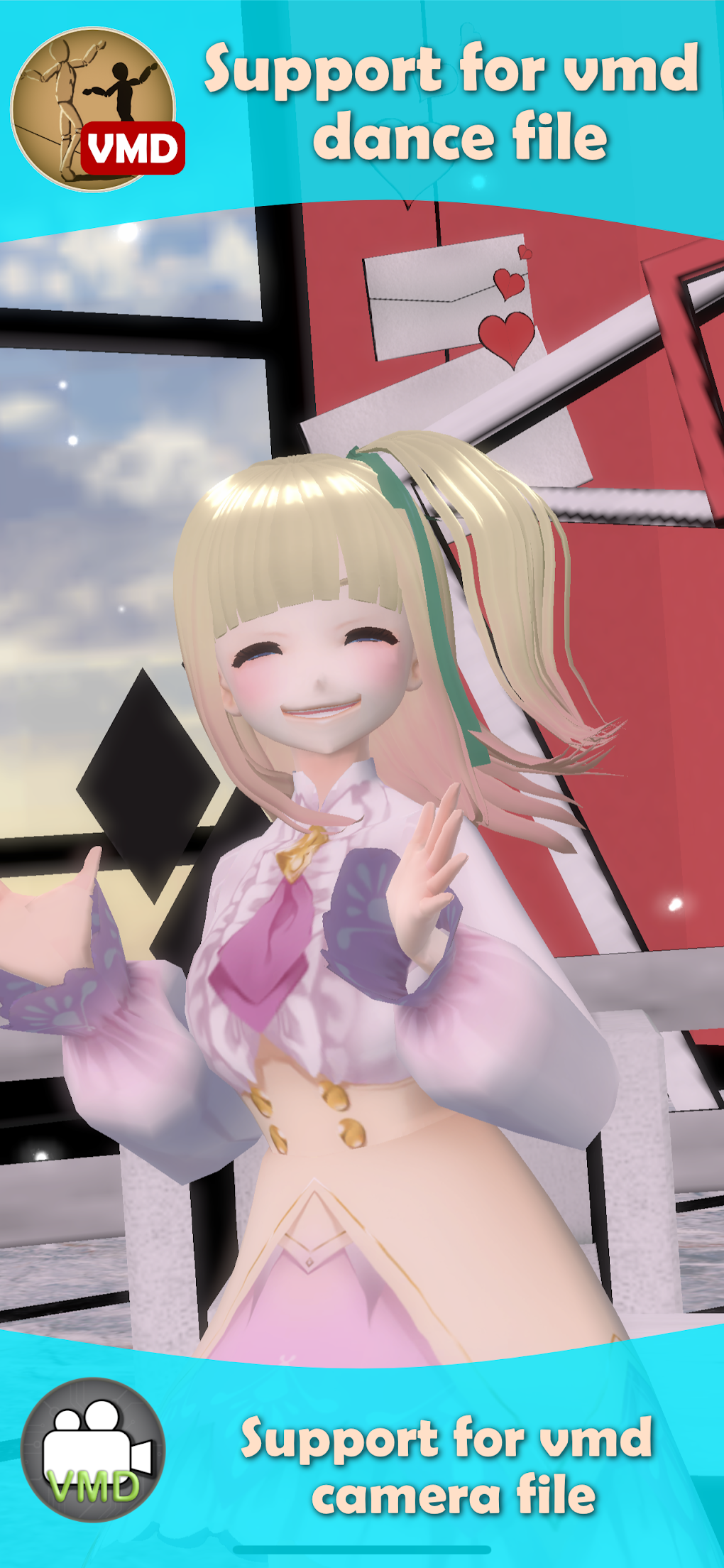 MMD Doll Dancer - Vroid vtuber para Android - Download