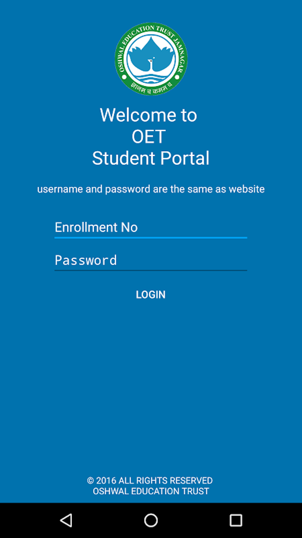 OET Student Portal APK for Android - Download