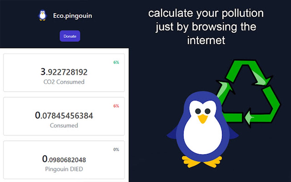 Penguin Data Calculator Google Chrome 용 - 확장 프로그램 다운로드