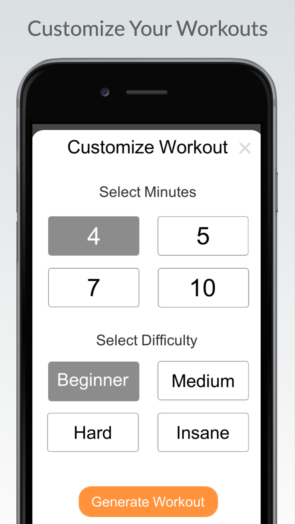 Quick Workout - Home Exercise para iPhone - Descargar