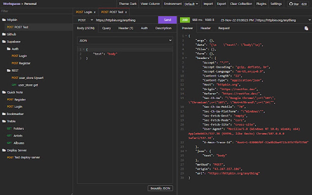 Restfox for Google Chrome - Extension Download