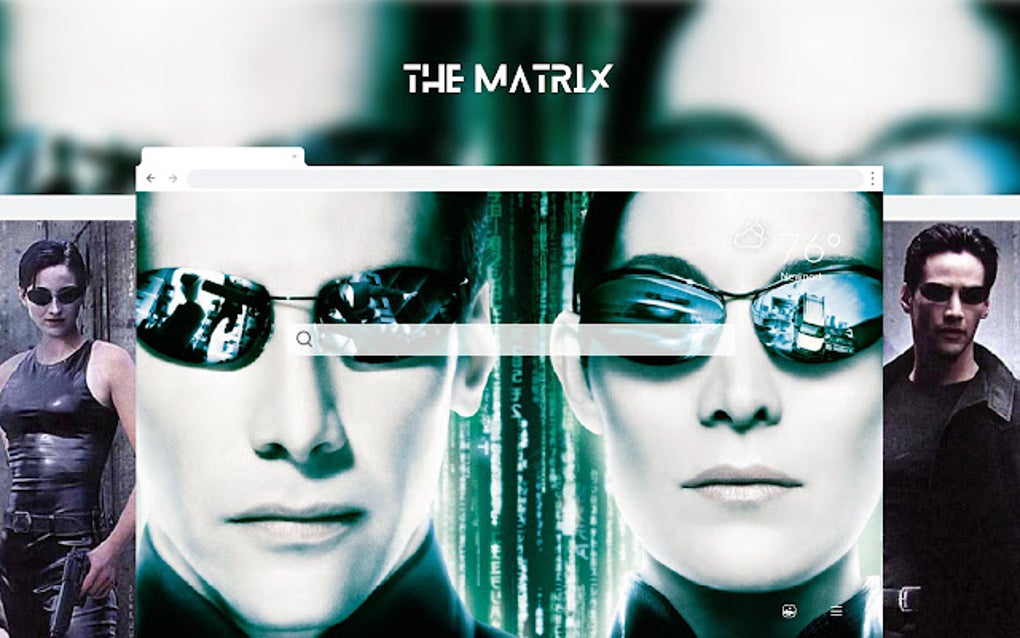 The Matrix HD Wallpapers New Tab for Google Chrome - Extension Download