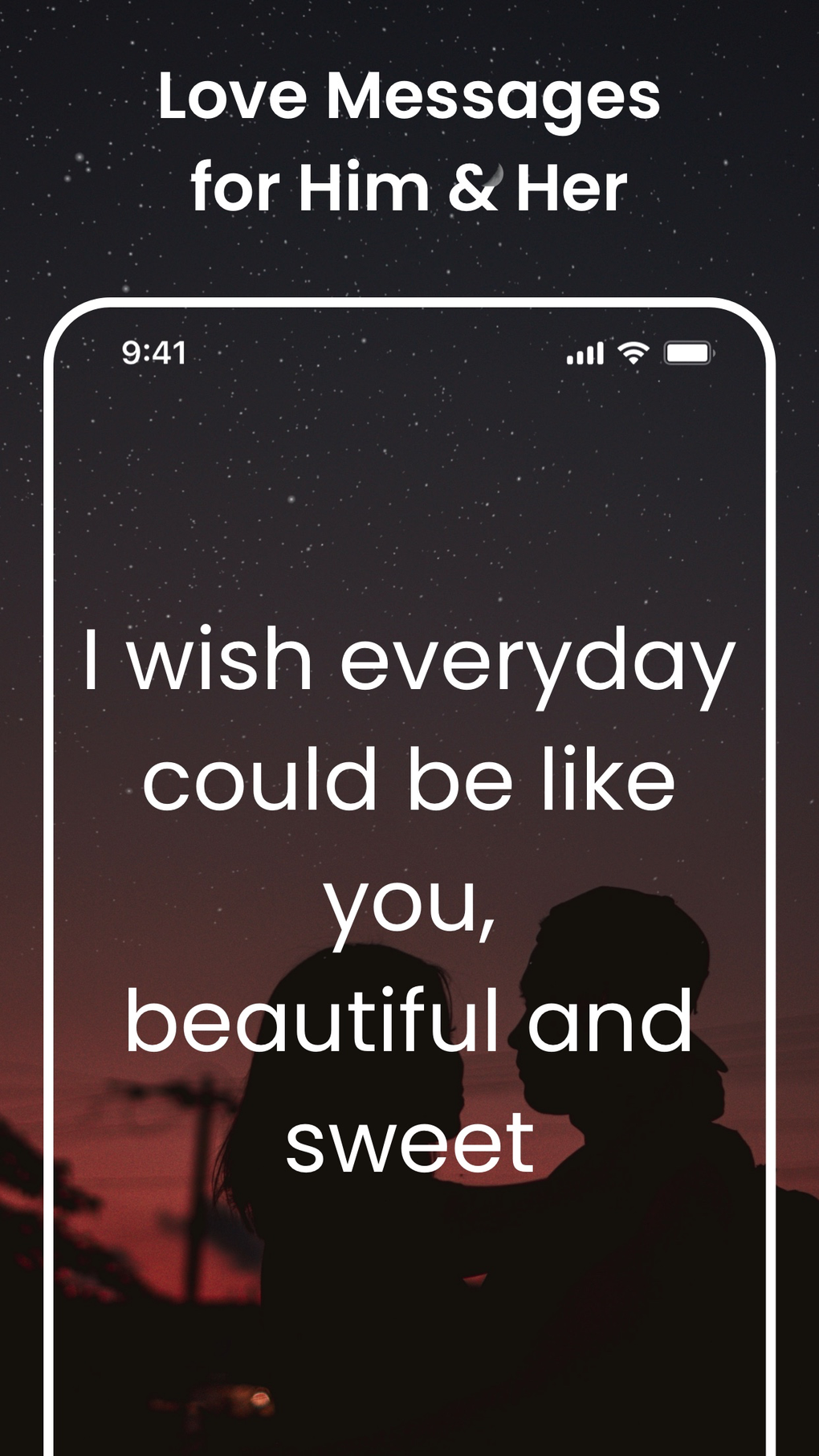 Romantic Love Message Quotes . para iPhone - Descargar