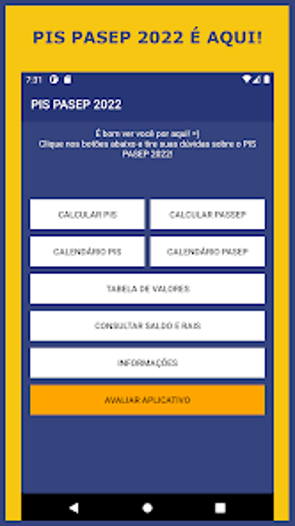 PIS PASEP 2022 Consultas per Android - Download