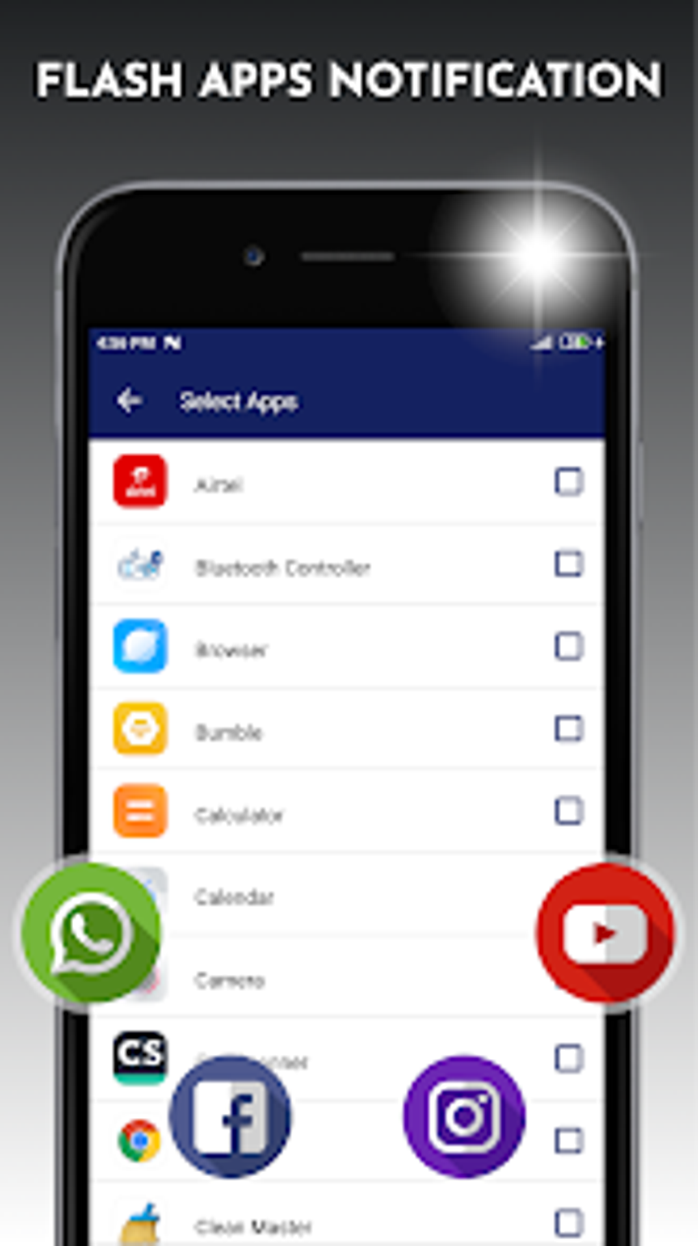 Flash Alerts on Call and SMS for Android - Download
