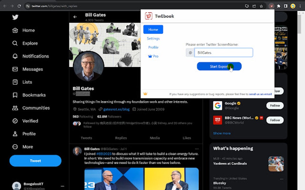 Tweets2pdf Convert All Tweets To One Pdf For Google Chrome