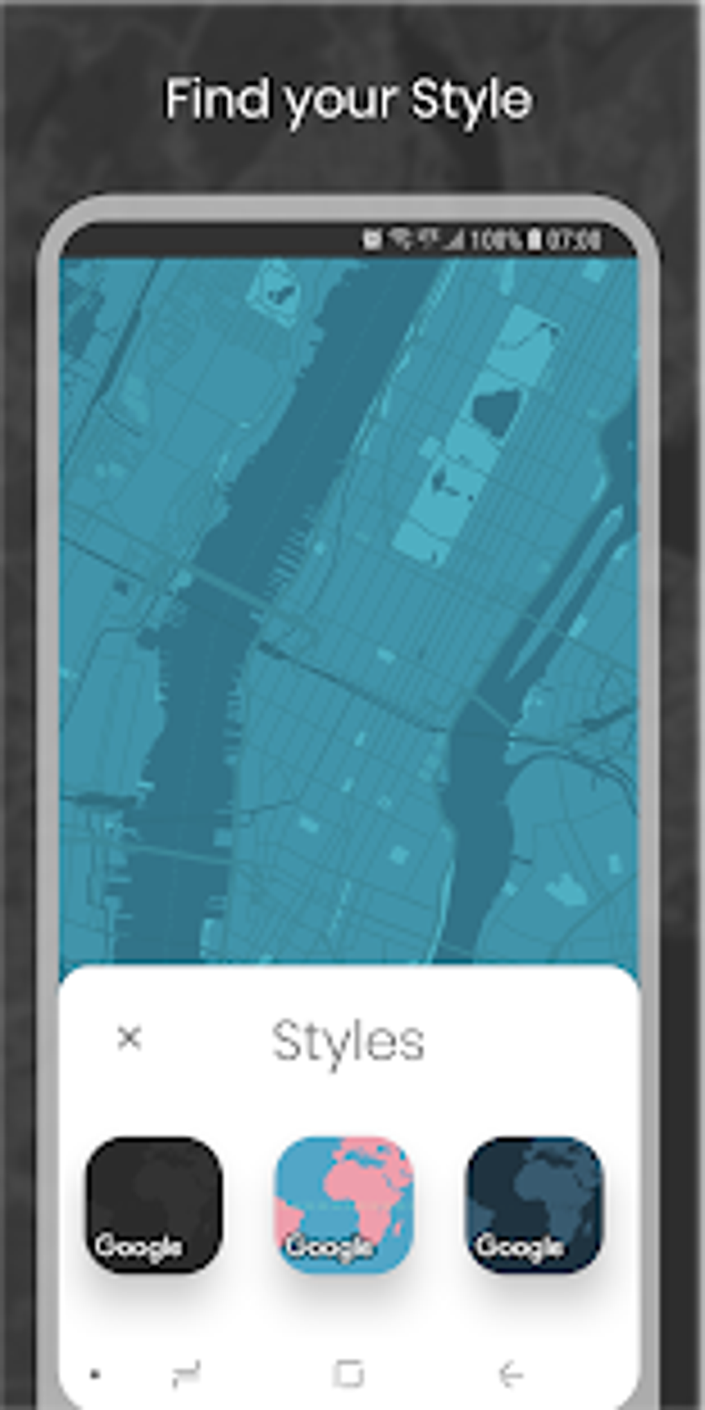 Cartogram - Live Map Wallpapers Backgrounds cho Android - Tải về